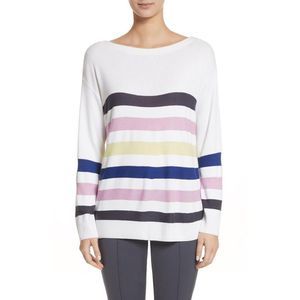 St. John | Sweaters | St John Links Striped Knit Sweater Large | Poshmark